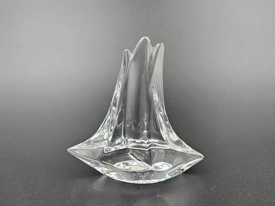 Daum Crystal Sailboat 4 Inches Tall - Etsy