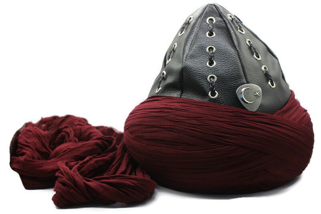 Dirilis Series Genuine Leather Imamah, Islamic Mens Wear, Ertugrul Hat ...