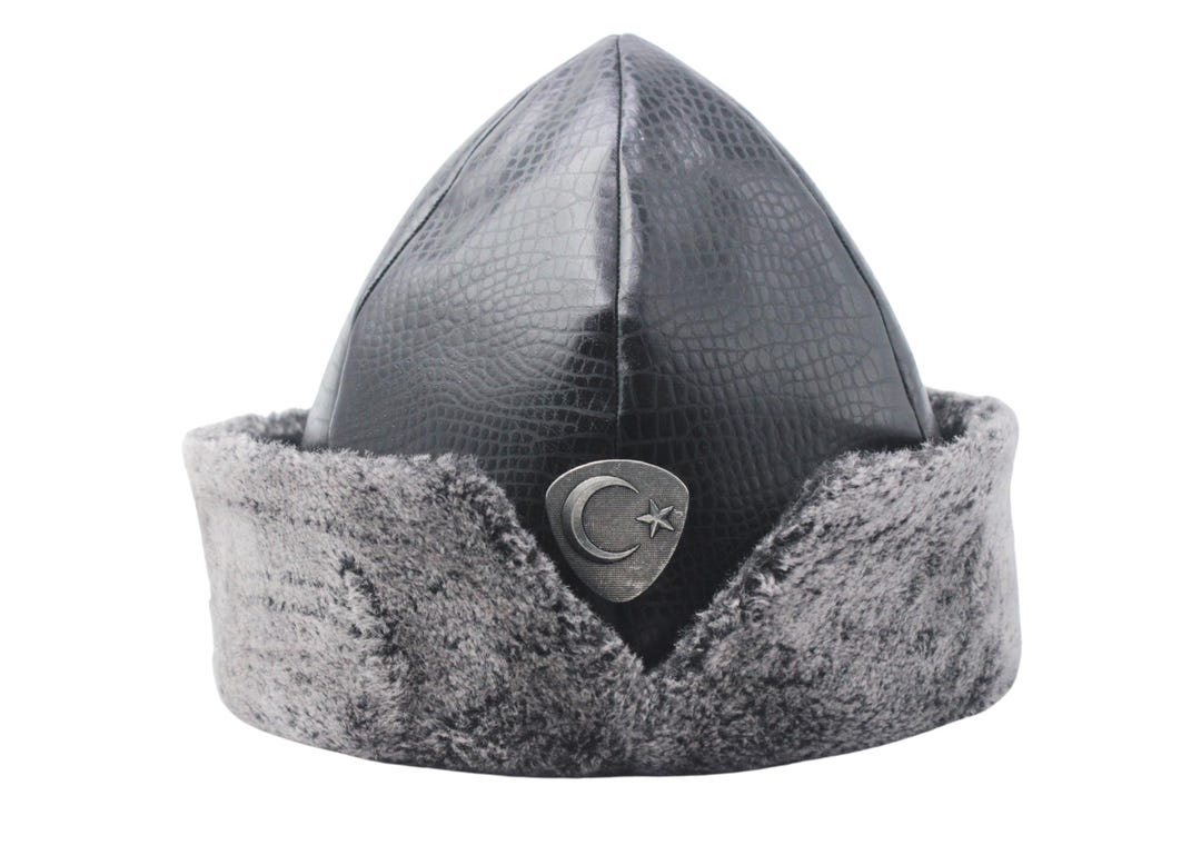 Faux Fur Osman Ertugrul Dirilis Series Alp Hat - Janissary Turkish ...