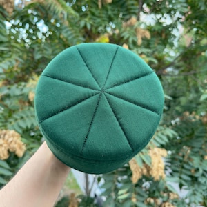 SALE 58 Cm Green Sufi Kufi Hat, Muslim Cap, Taqiya Takke Peci, Rigid ...