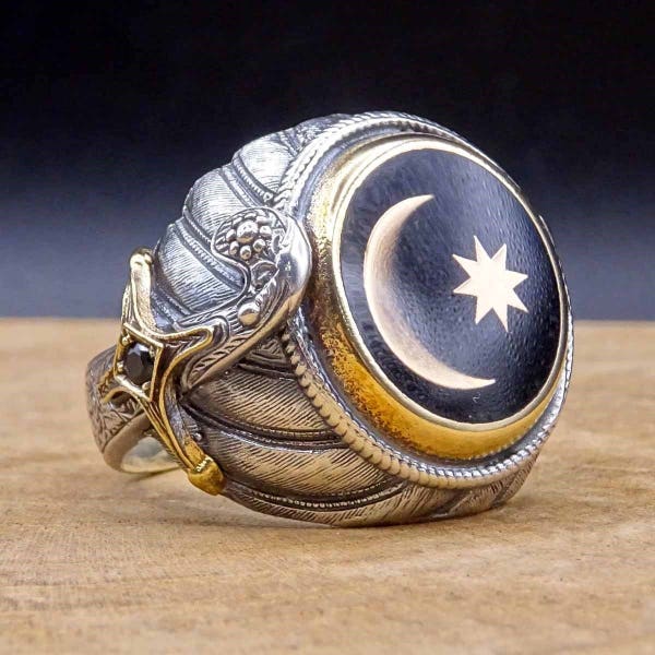 Ottoman Sultan Ring - Etsy