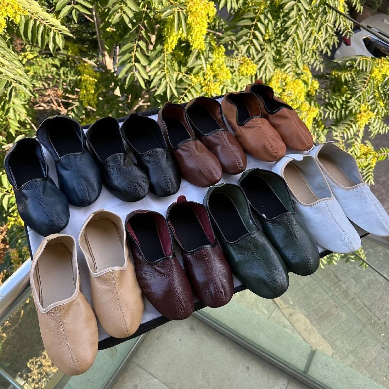 Genuine Leather Handmade Tawaf Shoes Men Size, Pick Your Color Leather ...