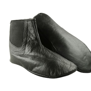 100% Genuine Sheep Leather Socks With Double Rubber Men Size , Khuffain ...