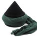Handmade Naqshbandi Cap, Black Cyprus Imamah, Unique Islamic Art, Imam ...