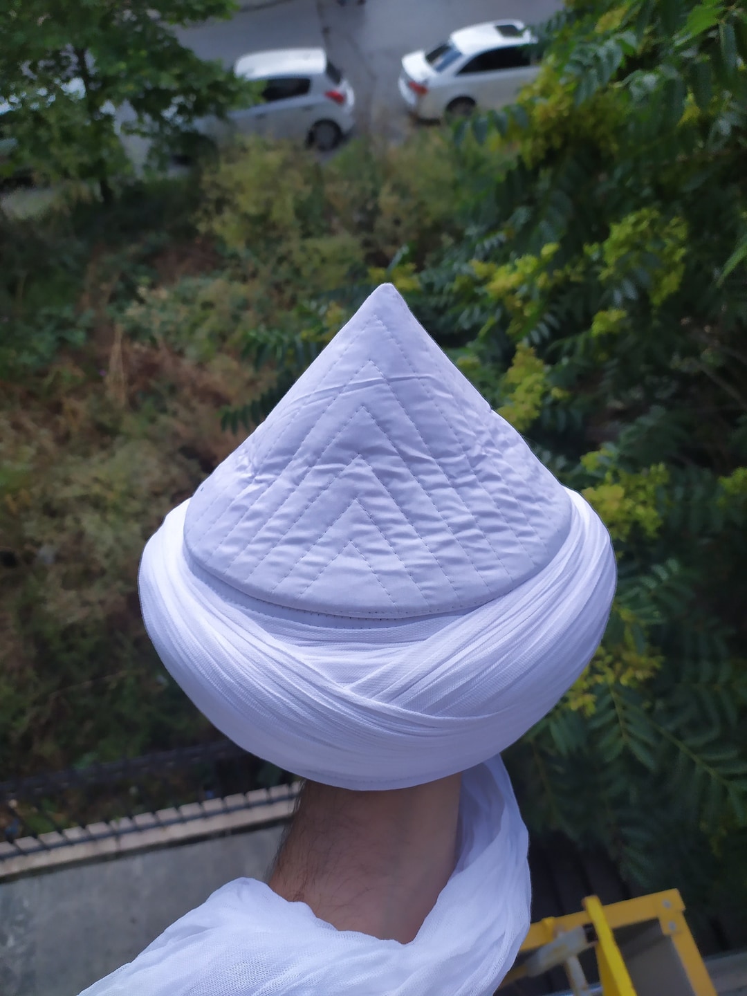 Pure White Prewrapped Naqshbandi Haqqani Cap, White Cyprus Imamah ...