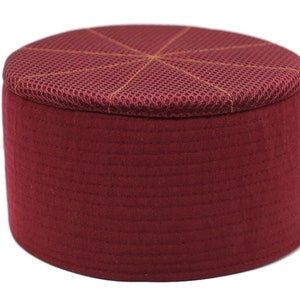 Red Summer Season Kufi Muslim Cap | Takke Peci Kofia Hat Topi | Dervish ...