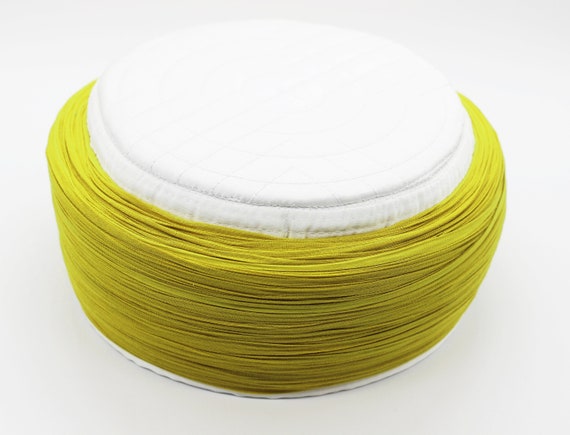 Hand Made Islamic Prayer Hat Muslim Hat Silver Mens Kufi | Etsy