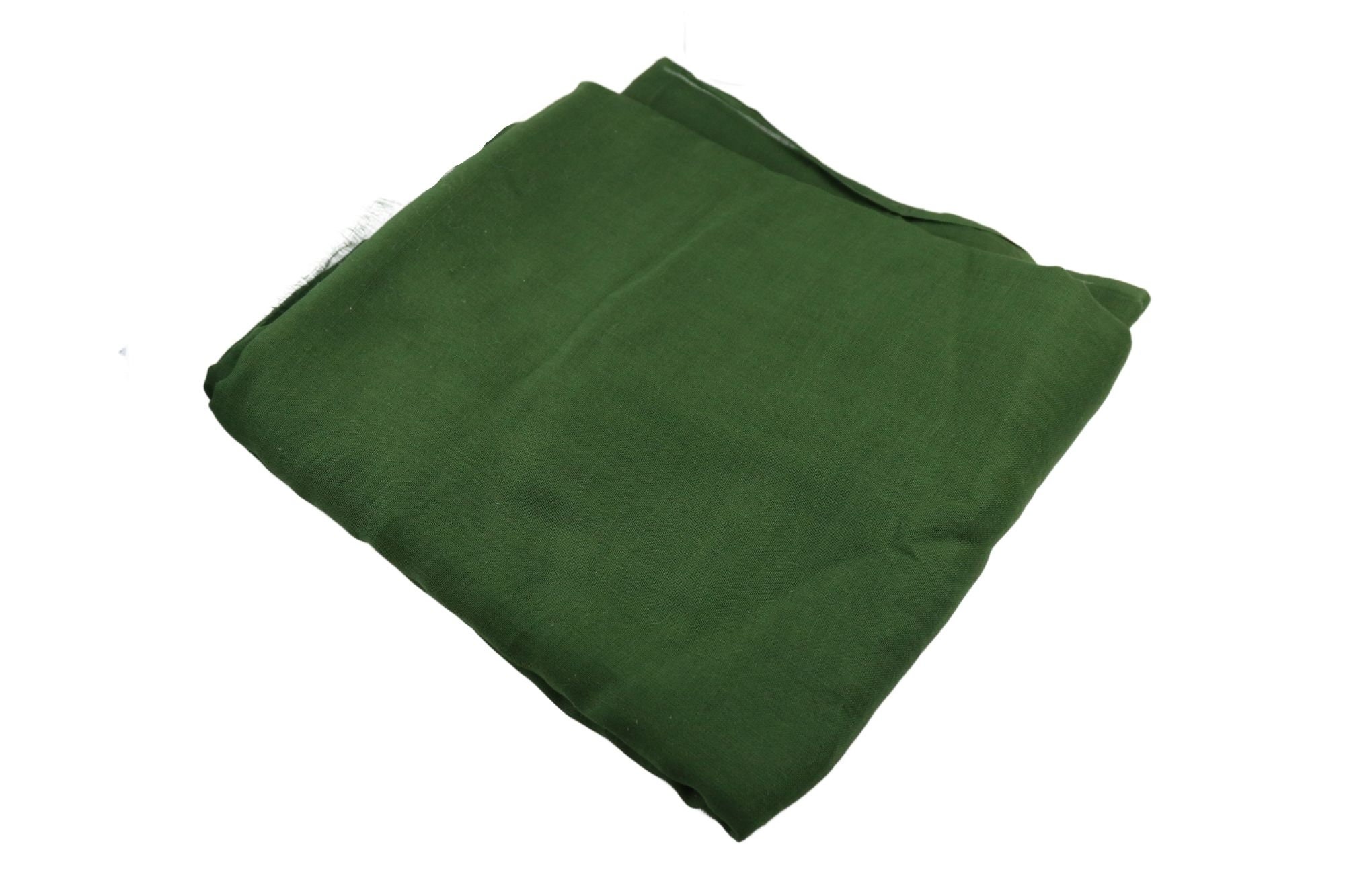 Cotton Wrapping Fabric for Imamah in Forest Green Color, Turban for ...