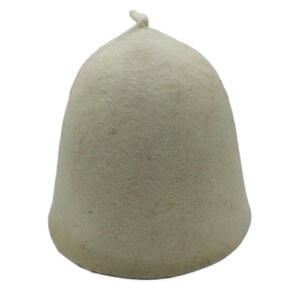 Traditional Albanian Hat Qeleshe, Genuine Wool Hat, White Yunus Emre ...