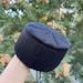 Lux Black Sufi Kufi Hat, Muslim Cap, Taqiya Takke Peci, Rigid Prayer ...