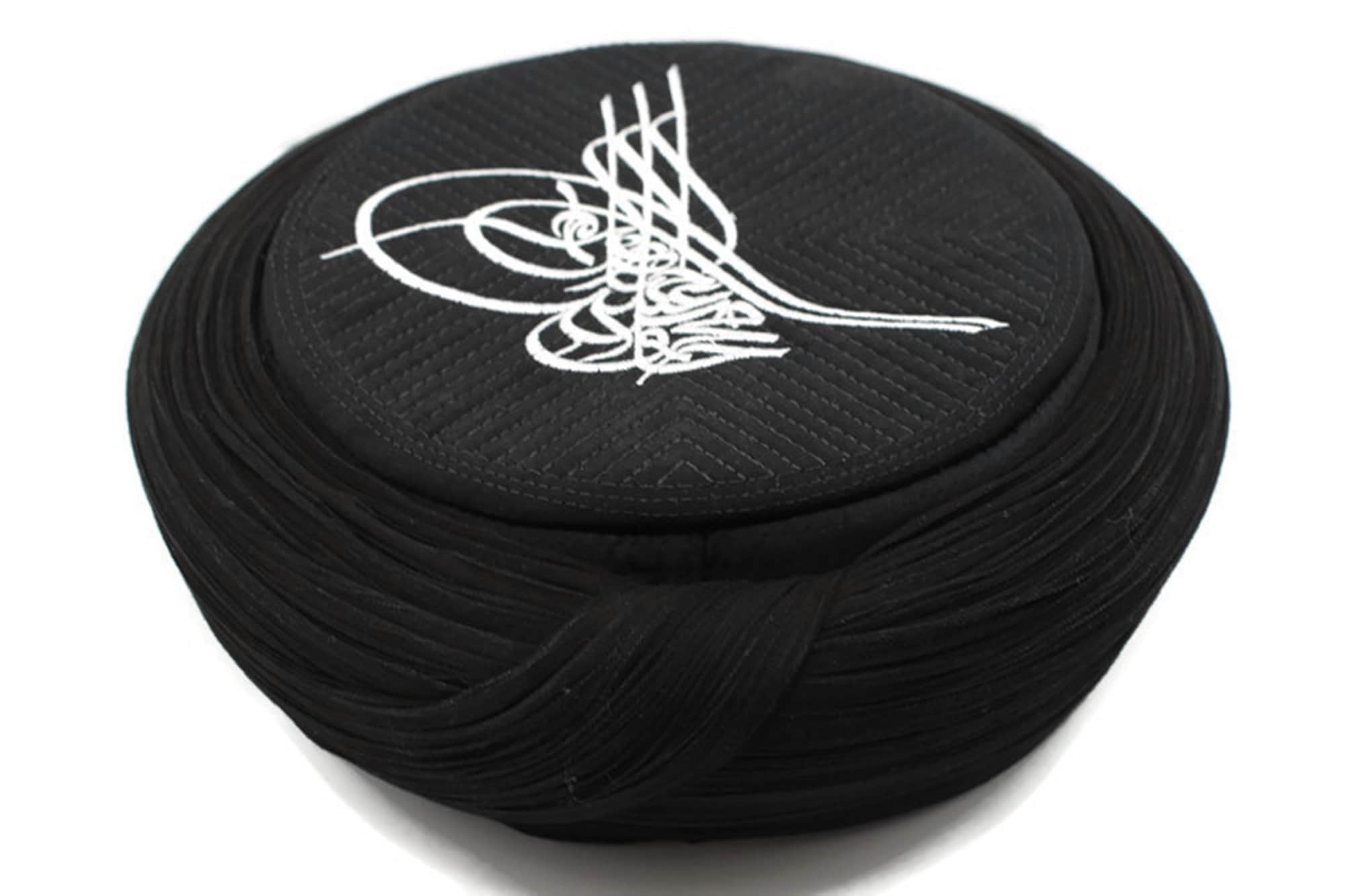 Handmade Ottoman Tugra Imamah, Unique Islamic Art, Imam Pagri Islamic ...