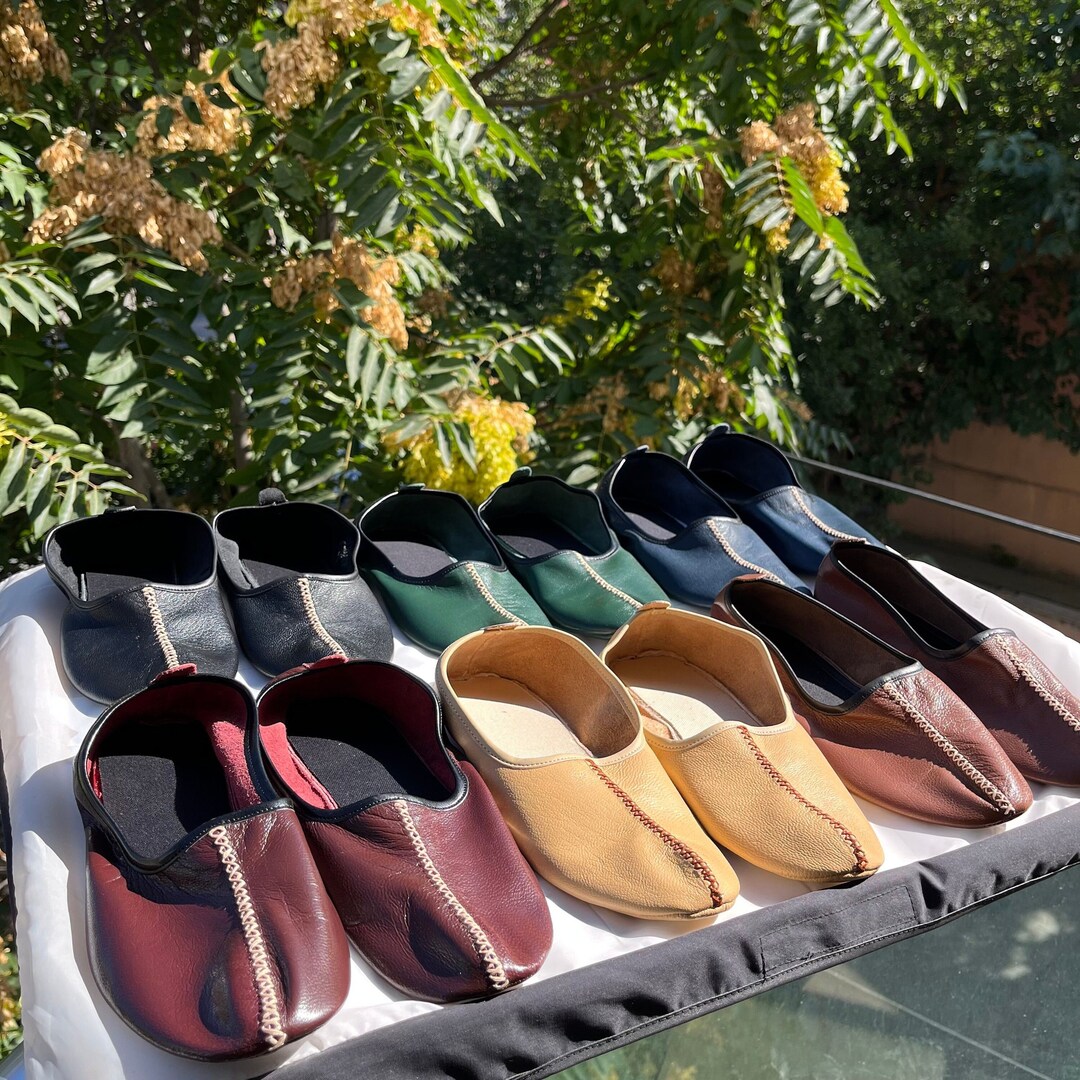 Genuine Leather Babouche Tawaf Shoes in Women Size, Pick Your Color ...