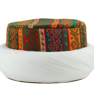 Traditional Yoruk Style Imamah, Unique Islamic Art, Imam Pagri Imama ...