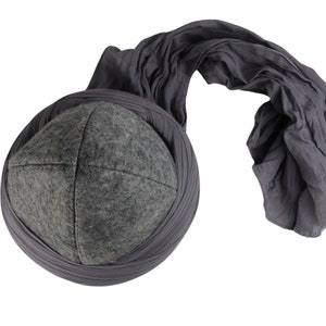 Genuine Yunus Emre Imamah, Grey Imamah, Unique Islamic Art, Imam Pagri ...