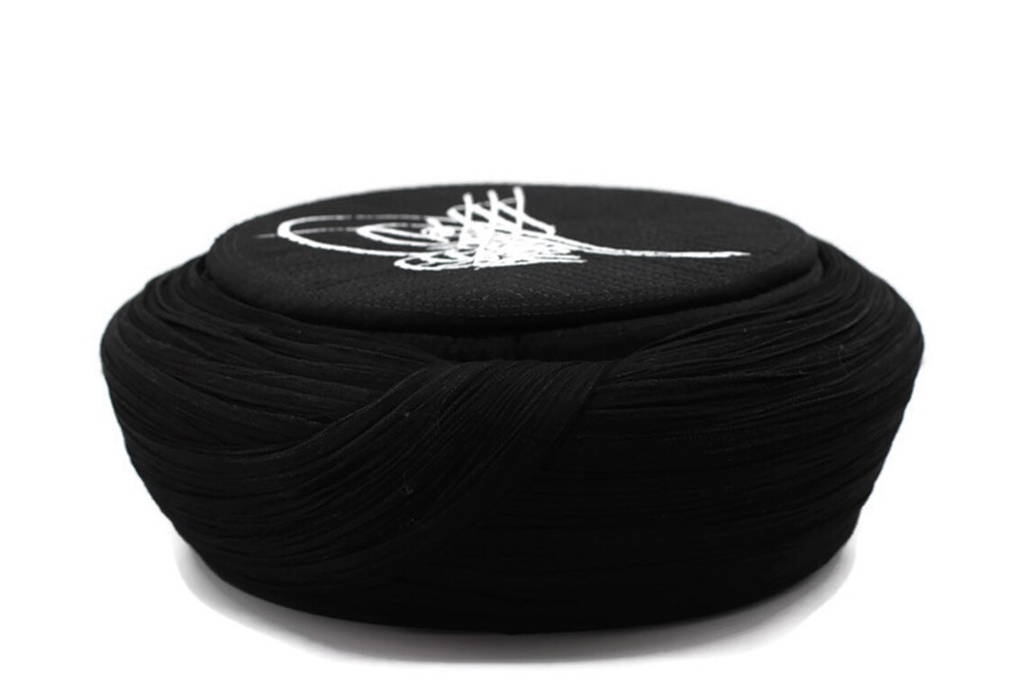 Handmade Ottoman Tugra Imamah, Unique Islamic Art, Imam Pagri Islamic ...