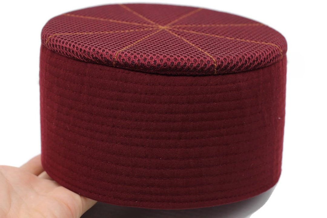 Red Summer Season Kufi Muslim Cap | Takke Peci Kofia Hat Topi | Dervish ...