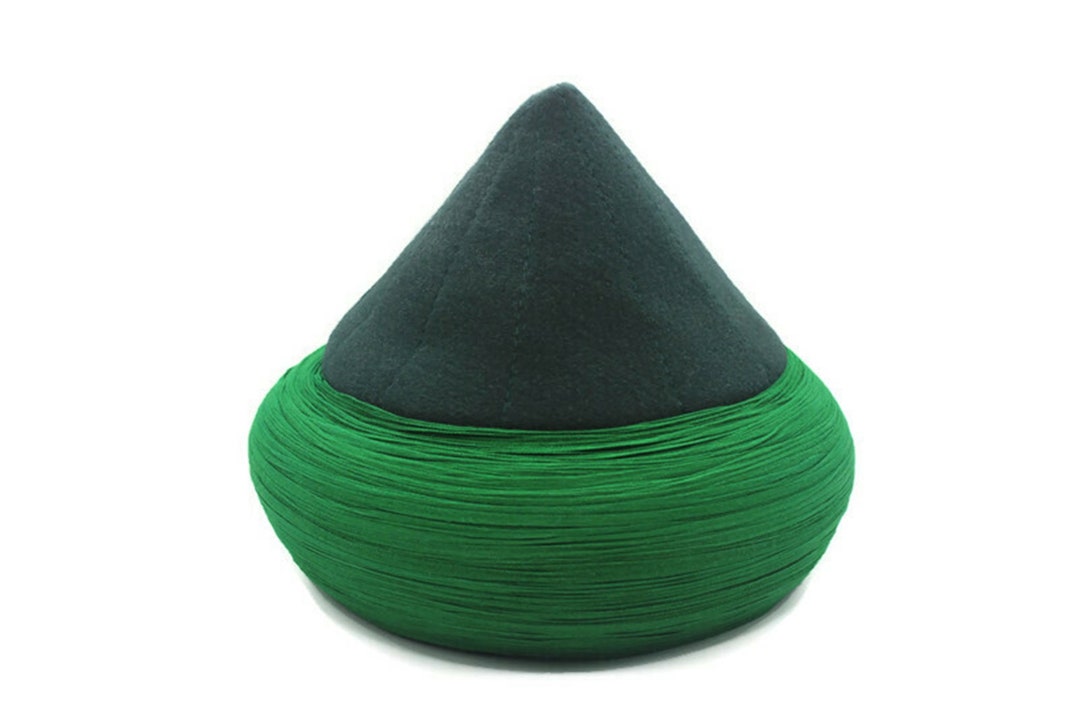 Handmade Green-green Naqshbandi Cap, Cyprus Imamah, Unique Islamic Art ...