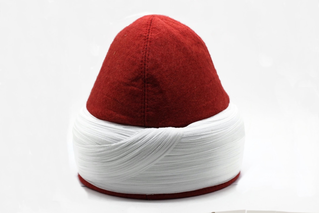 Egyptian Qari Imamah, Genuine Felt Azhari Hat, Egyptian Qari Cap Sunnah ...
