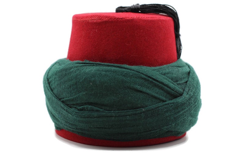 Handmade Miniature Imamahs Green Mini Little Fez Moorish - Etsy