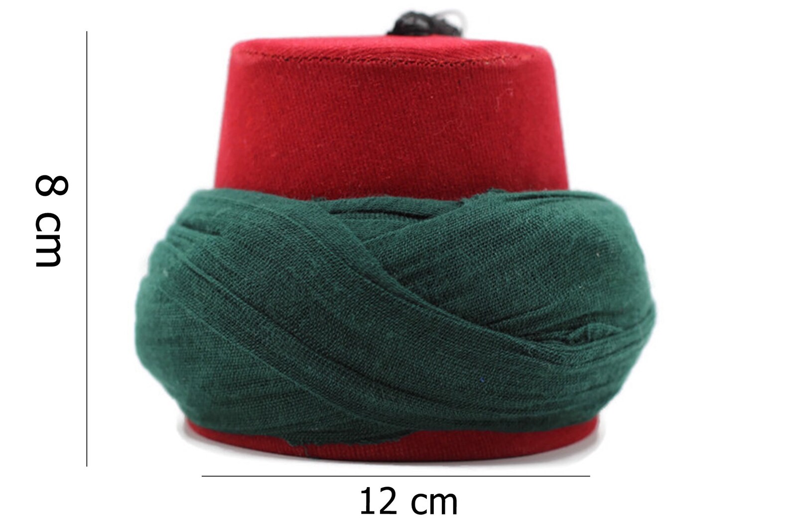 Handmade Miniature Imamahs Green Mini Little Fez Moorish - Etsy