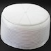 White Taqiyah, Sunnah Wear, Muslim Hat, Muslim Cap, Islamic Gift, Koofi ...