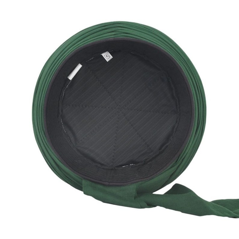 Saladin Green and Black 8m Cloth Imamah Sharif - Islamic Wear Kufi ...