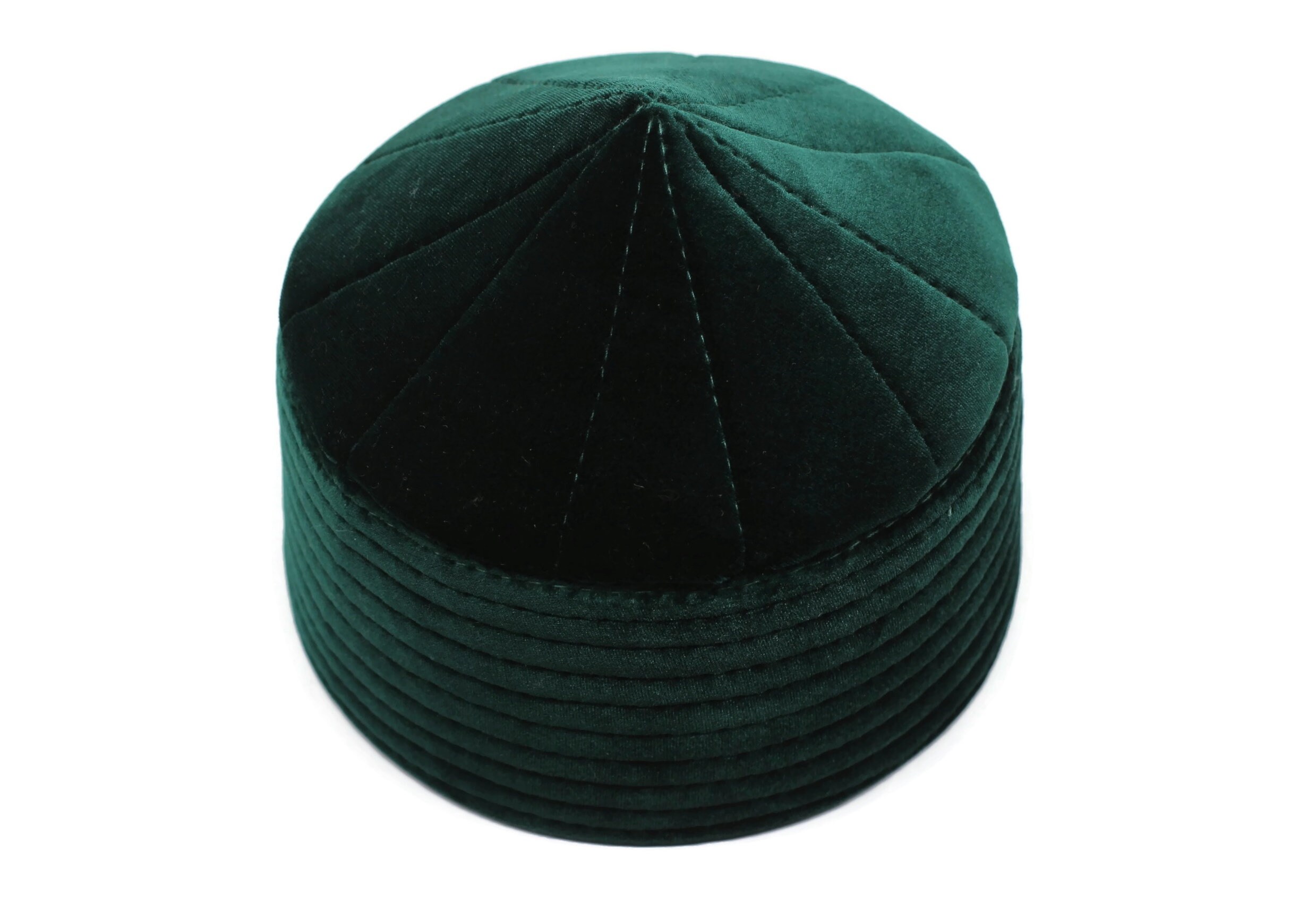 Green Velvet Naqshibandi Kufi Muslim Takke Peci Kofia Hat Topi, Dervish ...