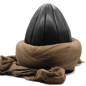 Leather Dirilis Ertugrul Hat, Kayi Alp Resurrection Imamah, Genuine ...