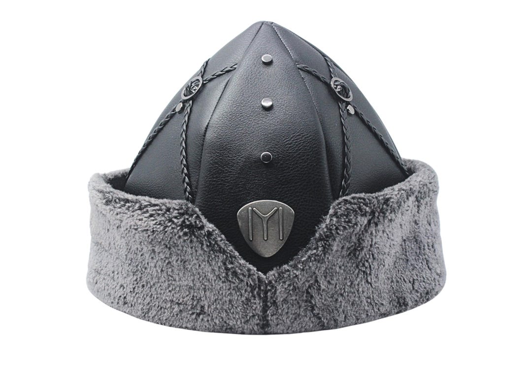 Faux Fur Osman Ertugrul Dirilis Series Alp Hat - Corded Turkish Style ...