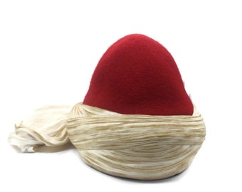 Handmade Felt Imamah, Unique Islamic Art, Imam Pagri Islamic Men's Head ...