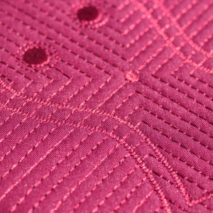 Claret Red Embroidered Nalain Taqiyah, Sunnah Wear, Muslim Hat, Muslim ...