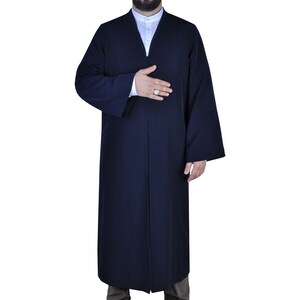 Dark Blue Jubbah Cubbe M, L, XL, XXL Plain Mens Wear, White Thobe ...
