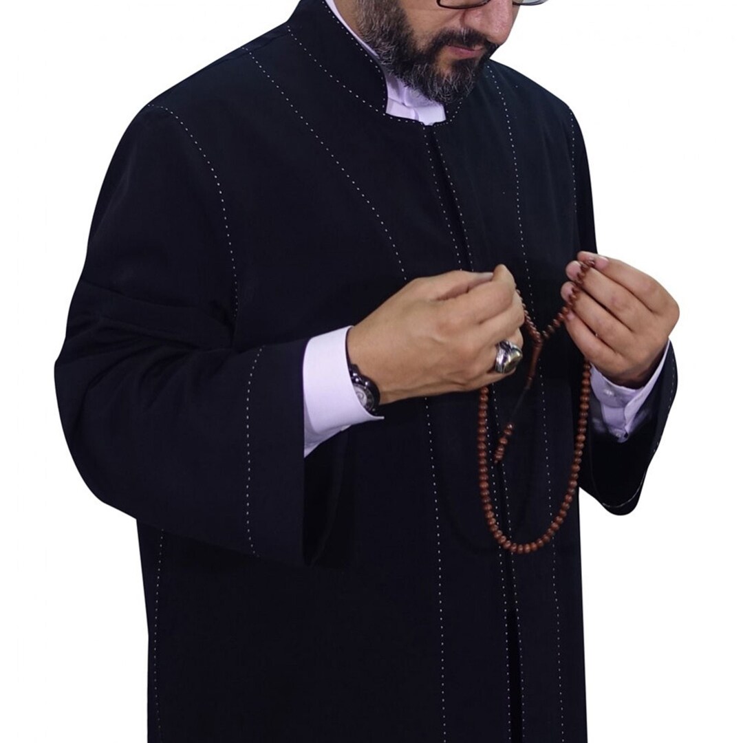 SALE Xxlarge Black Punto Jubbah 2XL Punto Jubbah, Islamic Mens Wear ...