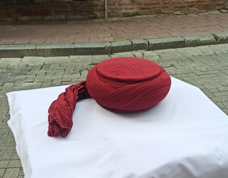 Saladin Bordeaux Imamah Unique Islamic Art Imam Pagri - Etsy