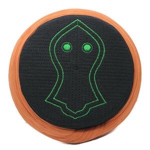 Handmade Black & Orange Sarik, Takke, Islam Prayer Hat With the Nalayn ...