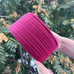 Plain Red Kufi Hat, Islamic Beanie Prayer Hat, Ideal for Wrapping ...