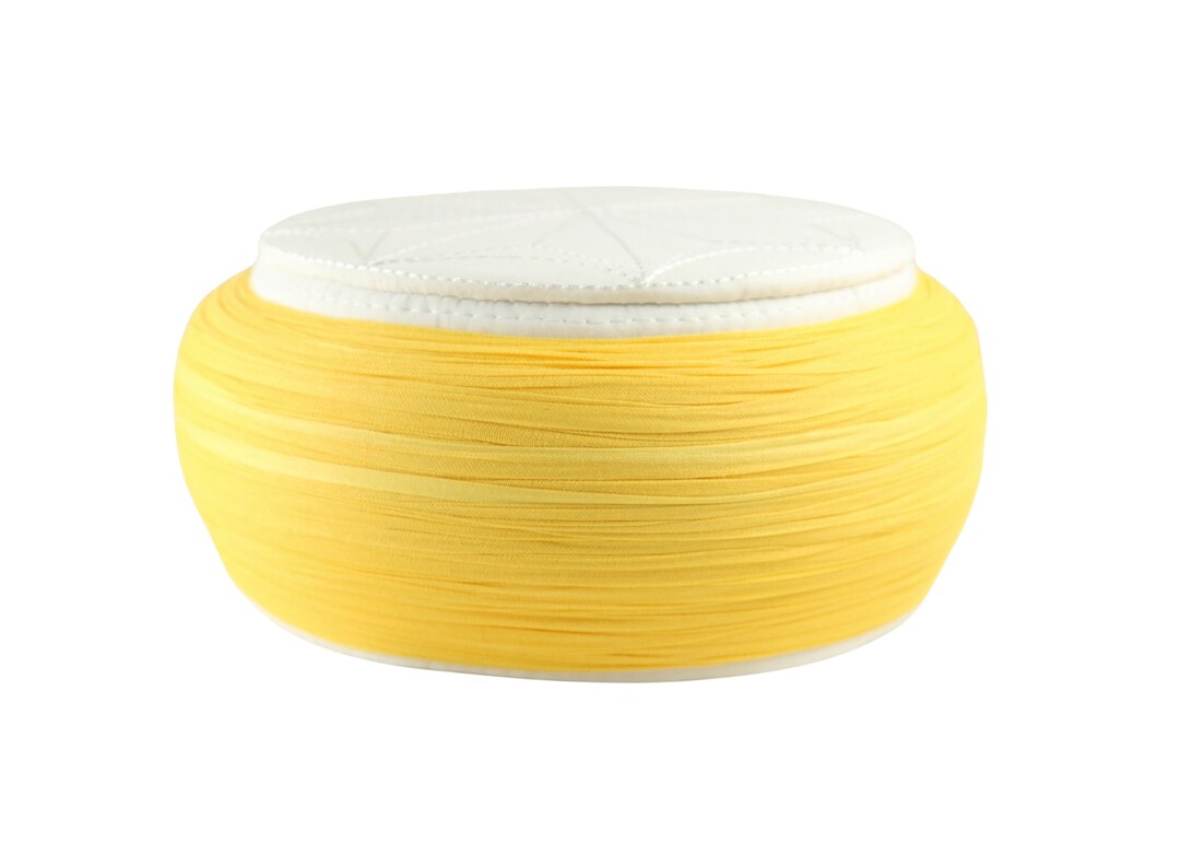 SALE 59 Cm Yellow & White Sarik, Skullcap, Pecinya, Sorban Imamah, Kufi ...