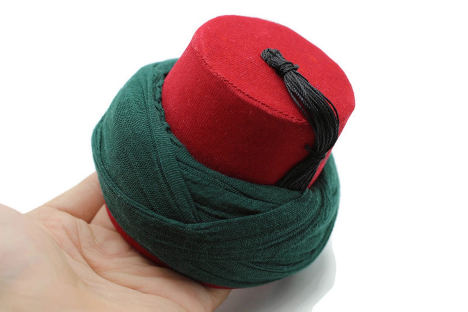 Handmade Miniature Imamahs Green Mini Little Fez Moorish - Etsy