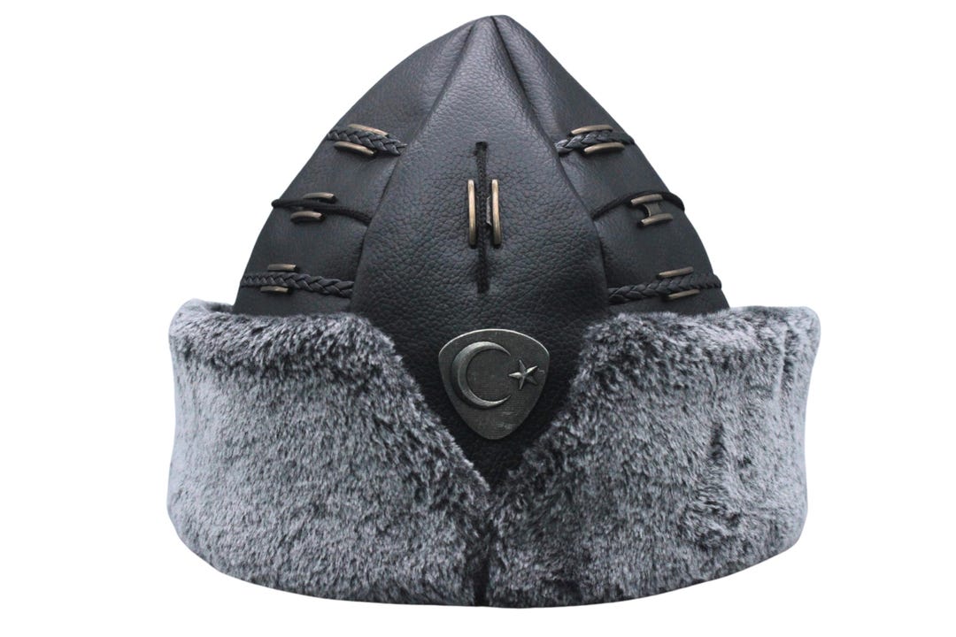 Faux Fur Osman Ertugrul Dirilis Series Alp Hat - Authentic Turkish ...