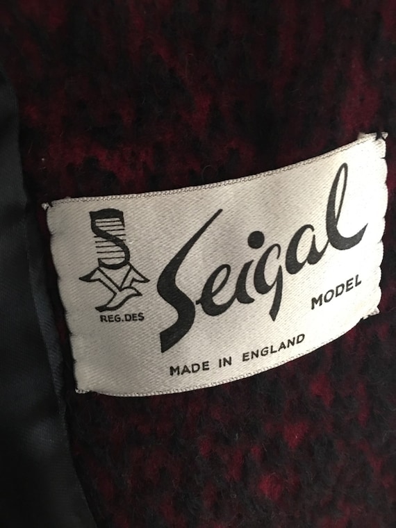 Geunine 1960s Seigal Model Long Coat with Fur Trim XL - Gem