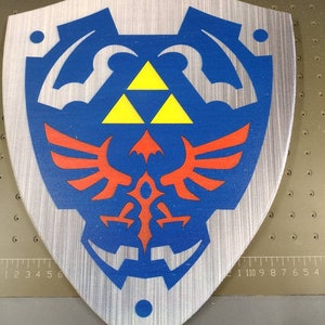 Wood Hylian Shield: Zelda Inspired, Battle Ready, Wood Burned or ...