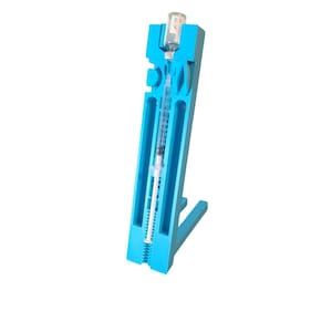 TRT Syringe Holder/loader: 1cc Syringes, 29g Needles. Less Poking Pain ...