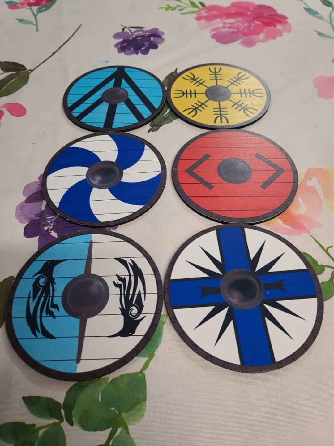 Viking Shield Drink Coasters. Free USA Shipping and Bulk Discounts! - Etsy