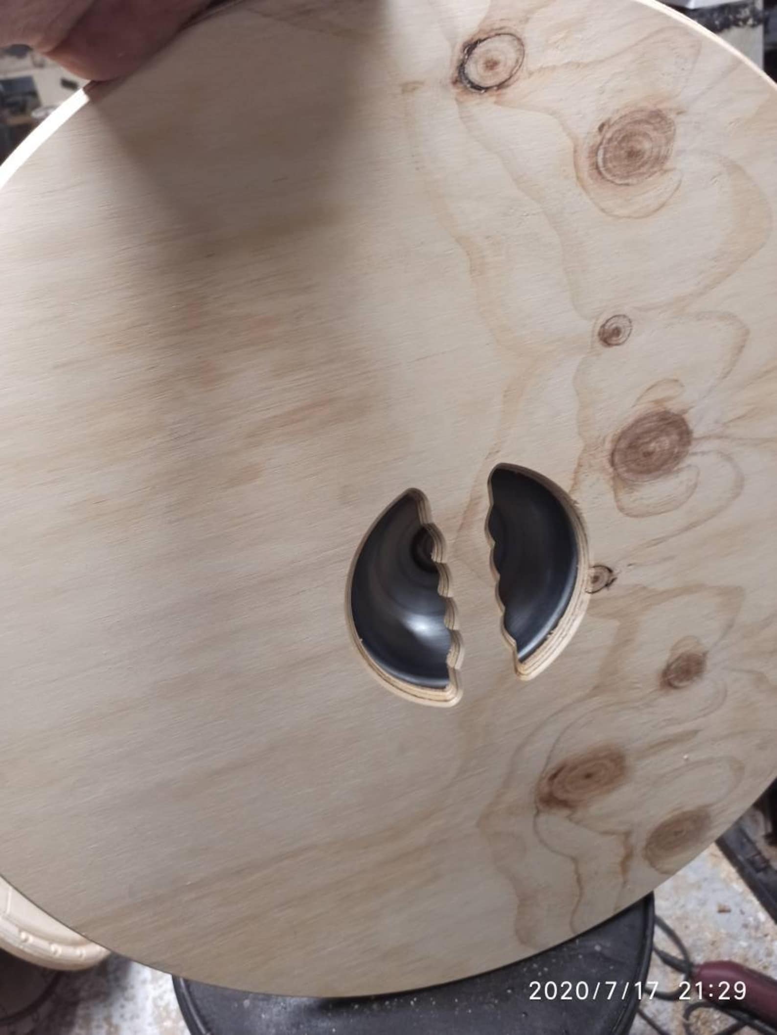 Full Size 24 or 30 Inch the USMC Shield Solid Wood Stained - Etsy