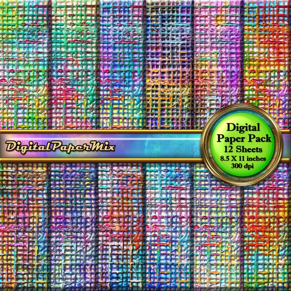 Scrapbook Paper Pack - Etsy