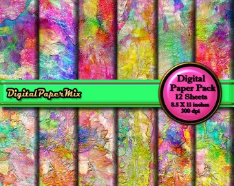Abstract Marble Digital Paper, Digital Paper Background, Marble ...