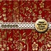 Maroon Gold Digital Paper, Gold Digital Paper Patterns, Maroon Gold ...