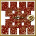 Maroon Gold Digital Paper, Gold Digital Paper Patterns, Maroon Gold ...