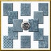 Vintage Teal Digital Paper, Teal Digital Paper Background, Vintage Teal ...