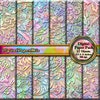 Pink Gold Digital Paper, Gold Digital Paper Patterns, Pink Gold Floral ...